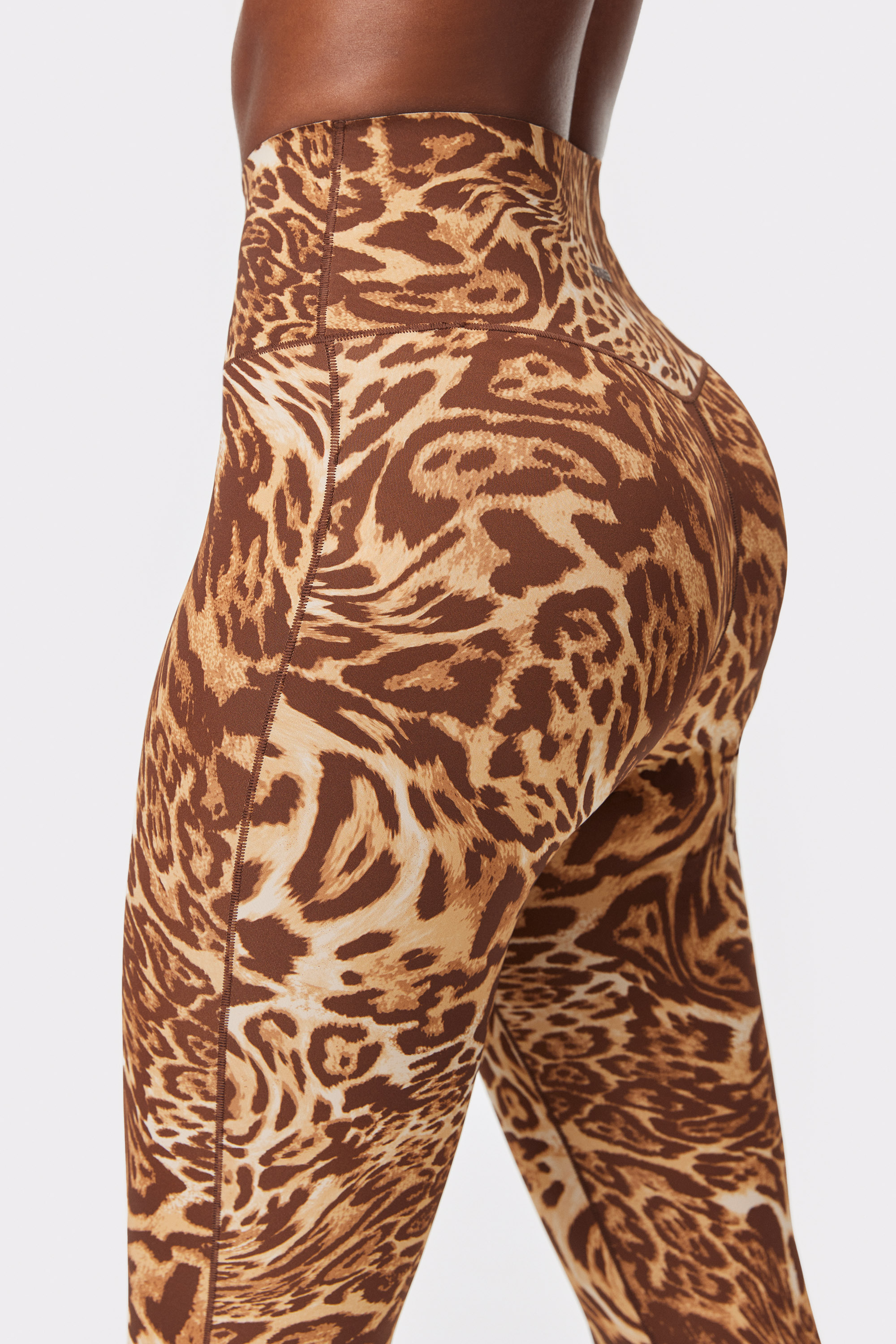 Sleek Leggings Leopard Print I Squat proof I STRONGER